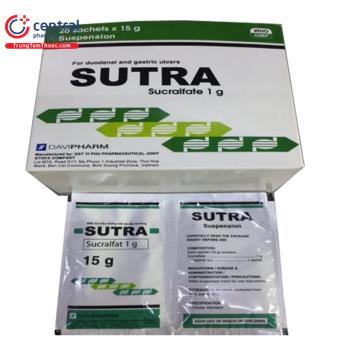 [CHÍNH HÃNG] Thuốc Sutra 1g - Thuốc trị loét dạ dày - tá tràng