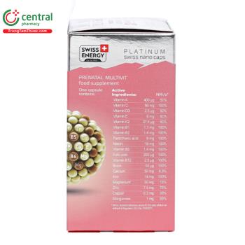 Thuốc Swiss Energy Prenatal Multivit bổ sung vitamin cho bà bầu