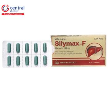 Thuốc Silymax - F 140mg điều trị rối loạn chức năng gan, xơ gan