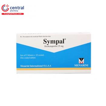 [CHÍNH HÃNG] Thuốc Sympal giúp giảm đau, chống viêm
