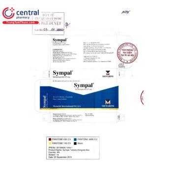 [CHÍNH HÃNG] Thuốc Sympal giúp giảm đau, chống viêm