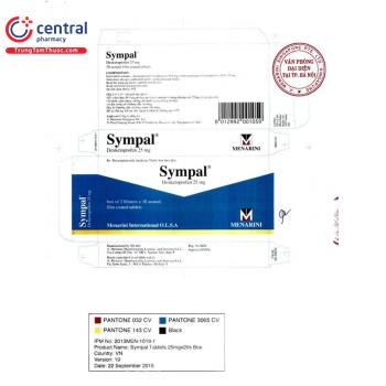 [CHÍNH HÃNG] Thuốc Sympal giúp giảm đau, chống viêm