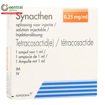 Thuốc Synacthen 0,25mg/ml Alfasigma hỗ trợ xác định chức năng thận