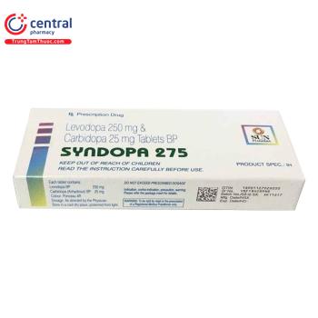 Thuốc Syndopa 275 là thuốc gì? Tác dụng, liều dùng như thế nào?