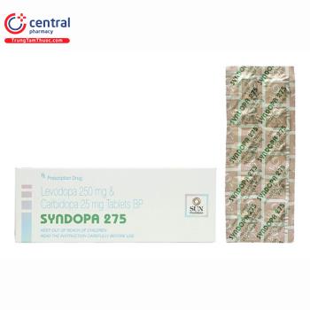 Thuốc Syndopa 275 là thuốc gì? Tác dụng, liều dùng như thế nào?