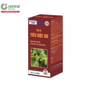 Thuốc Syrup Tiêu Độc HD 100ml - Thanh nhiệt, trị mụn nhọt, mẩn ngứa