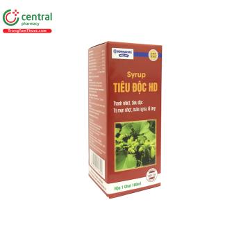 Thuốc Syrup Tiêu Độc HD 100ml - Thanh nhiệt, trị mụn nhọt, mẩn ngứa