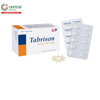 Thuốc Tabrison 50mg Eperison điều trị triệu chứng tăng trương lực cơ