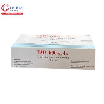 Thuốc TAD 600mg/4ml: Chỉ định và lưu ý sử dụng