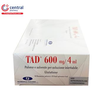 Thuốc TAD 600mg/4ml: Chỉ định và lưu ý sử dụng
