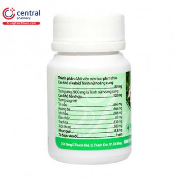 Thuốc Tadimax (Hộp 42 viên) trị u xơ tuyến tiền liệt và u xơ tử cung
