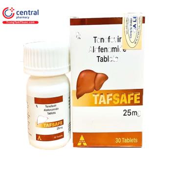 [CHÍNH HÃNG] Thuốc Tafsafe 25mg - điều trị viêm gan B mạn tính