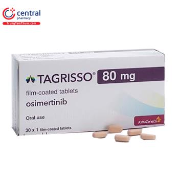 Thuốc Tagrisso 80mg Osimertinib điều trị ung thư phổi không tế bào nhỏ