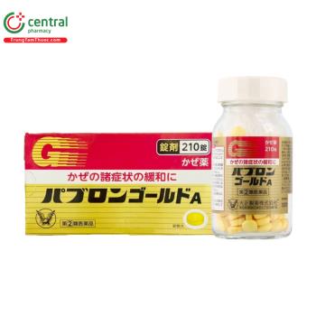 Thuốc trị cảm cúm Taisho Pabron Gold A 210 viên Nhật Bản - Liều dùng và ...