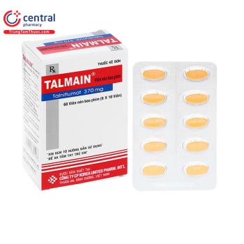 [CHÍNH HÃNG] Thuốc Talmain 370mg - giảm đau do viêm xương khớp