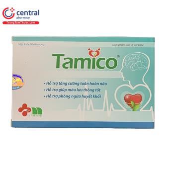 [CHÍNH HÃNG] Thuốc Tamico tăng cường trí nhớ và tuần hoàn não