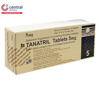 Thuốc Tanatril Tablets 5mg - Thuốc điều trị tăng huyết áp