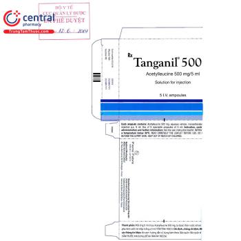 Thuốc Tanganil 500mg/5ml của Pháp là thuốc gì? Giá bao nhiêu?