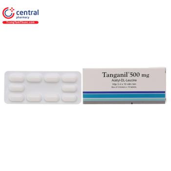 Thuốc Tanganil 500mg điều trị chóng mặt: liều dùng, cách dùng