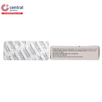 Thuốc Tanganil 500mg điều trị chóng mặt: liều dùng, cách dùng