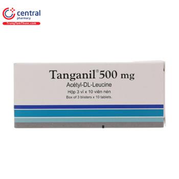Thuốc Tanganil 500mg điều trị chóng mặt: liều dùng, cách dùng