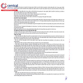 Thuốc Tatanol Ultra - Điều trị các cơn đau từ trung bình đến nặng