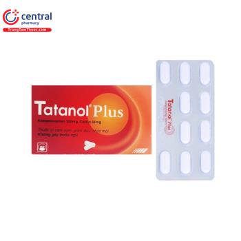 Thuốc Tatanol Plus: Điều trị trong các tình trạng đau đầu, cảm sốt