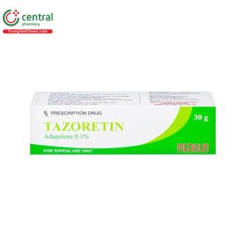 Thuốc Tazoretin 0.1% - Giải pháp tại chỗ giúp điều trị mụn trứng cá