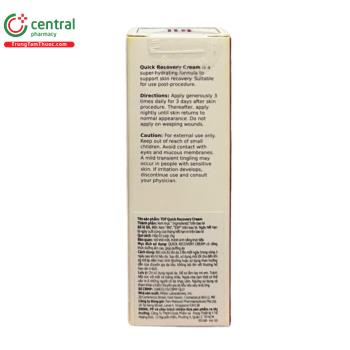 TDF Quick Recovery Cream 15g kem dưỡng phụ hồi, tái tạo da