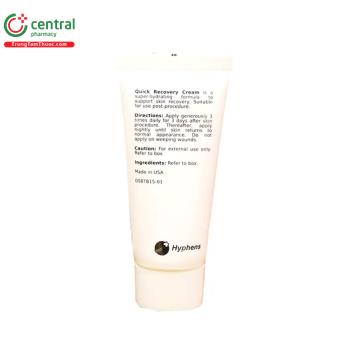 TDF Quick Recovery Cream 15g kem dưỡng phụ hồi, tái tạo da