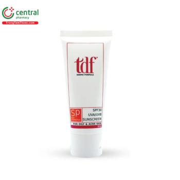 Kem chống nắng TDF SPF 30 UVA/UVB SUNSCREEN dành cho da dầu, mụn