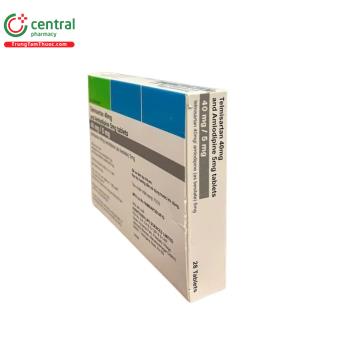 Thuốc Telmisartan 40mg and Amlodipine 5mg tablets Evertogen trị tăng ...