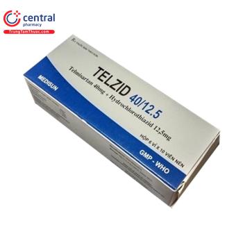 [CHÍNH HÃNG] Thuốc Telzid 40/12.5 - Thuốc điều trị tăng huyết áp