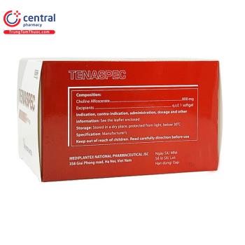 Thuốc Tenaspec 800mg hỗ trợ điều trị sa sút trí tuệ, giảm tập trung