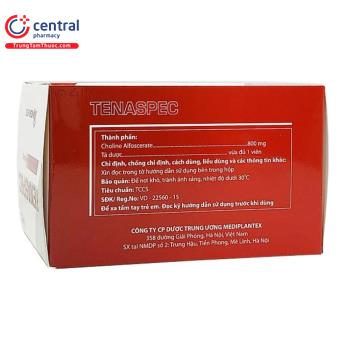 Thuốc Tenaspec 800mg hỗ trợ điều trị sa sút trí tuệ, giảm tập trung