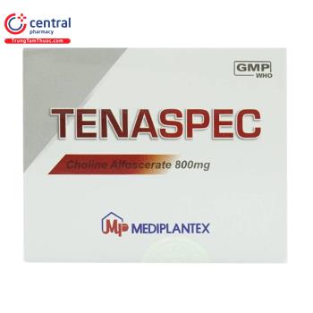 Thuốc Tenaspec 800mg hỗ trợ điều trị sa sút trí tuệ, giảm tập trung