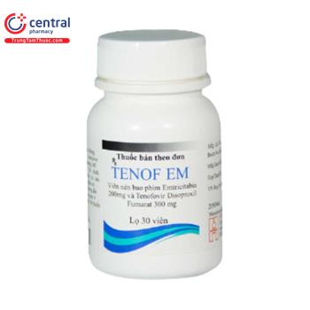 [CHÍNH HÃNG] Thuốc TENOF EM: Kháng virus, dự phòng phơi nhiễm HIV