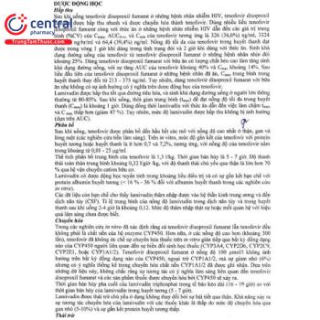 [CHÍNH HÃNG] ThuốcTenolam - Kháng virus, phòng và điều trị HIV