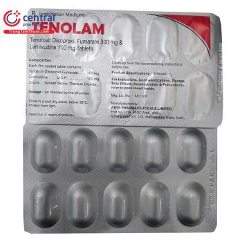 [CHÍNH HÃNG] ThuốcTenolam - Kháng virus, phòng và điều trị HIV