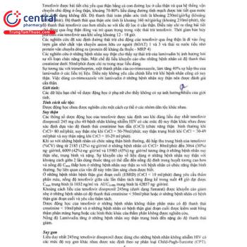 [CHÍNH HÃNG] ThuốcTenolam - Kháng virus, phòng và điều trị HIV