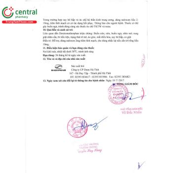 Thuốc Terpin Dextromethorphan Hardiphar hộp 100 viên trị ho, giảm đờm