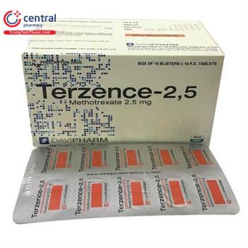 Thuốc Terzence-2,5 (Methotrexate 2,5mg) - Thuốc điều trị ung thư