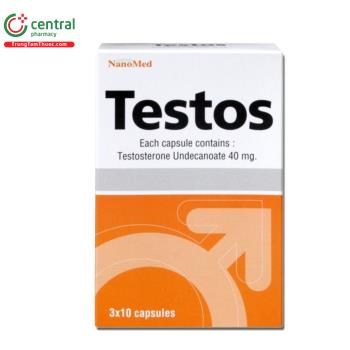 Thuốc Testos 40mg - liệu pháp thay thế testosterone cho nam giới
