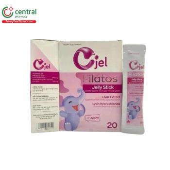 Thạch Cjel Filatos - Hỗ trợ ăn ngon, tăng cường sức đề kháng