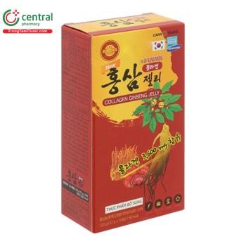 Thạch Collagen Nhân Sâm Mới hạn chế lão hoá da và nâng cao đề kháng