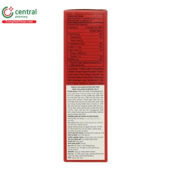 Thạch Collagen Nhân Sâm Mới hạn chế lão hoá da và nâng cao đề kháng