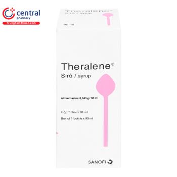 Thuốc Theralene Sirô - thuốc điều trị biểu hiện của dị ứng
