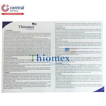 [CHÍNH HÃNG] Thuốc Thiomex Glutathione hỗ trợ tăng cường miễn dịch