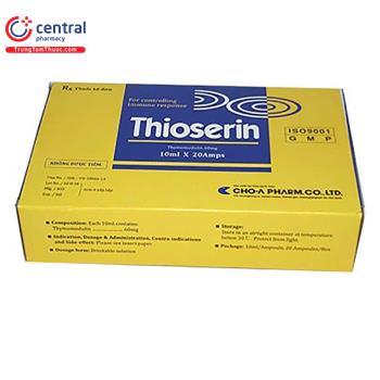 Thuốc Thioserin chứa Thymomodulin 60mg giúp tăng đề kháng cho bé