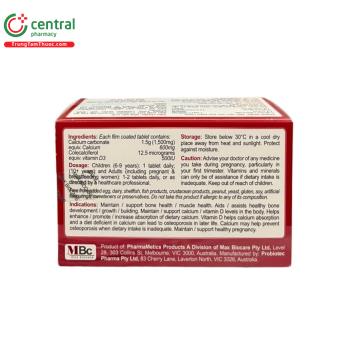 Thuốc Abricotis - Bổ sung canxi và vitamin D3 giúp chắc khỏe xương